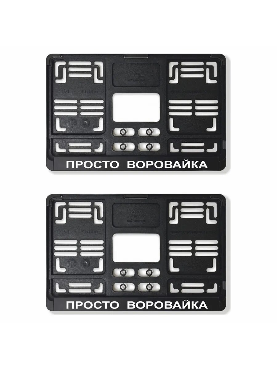 Авторамки 1А (кв), 296х192мм "просто воровайка", 2шт.