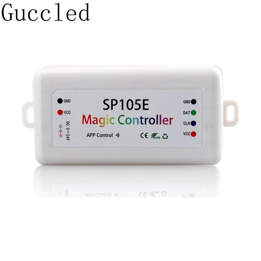 SP105E RGB контроллер Bluetooth DC5V-24V