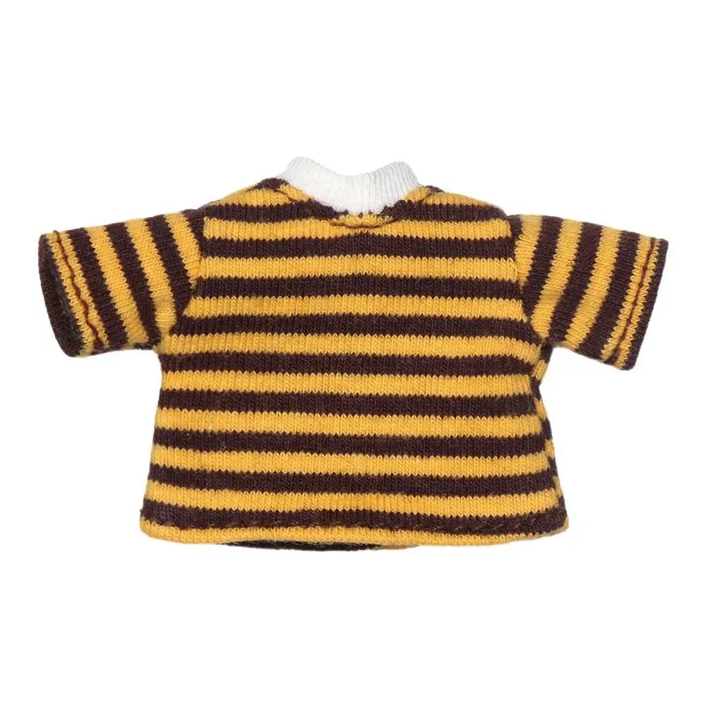 Футболка для куклы OB11 хлопок Желтый, 14