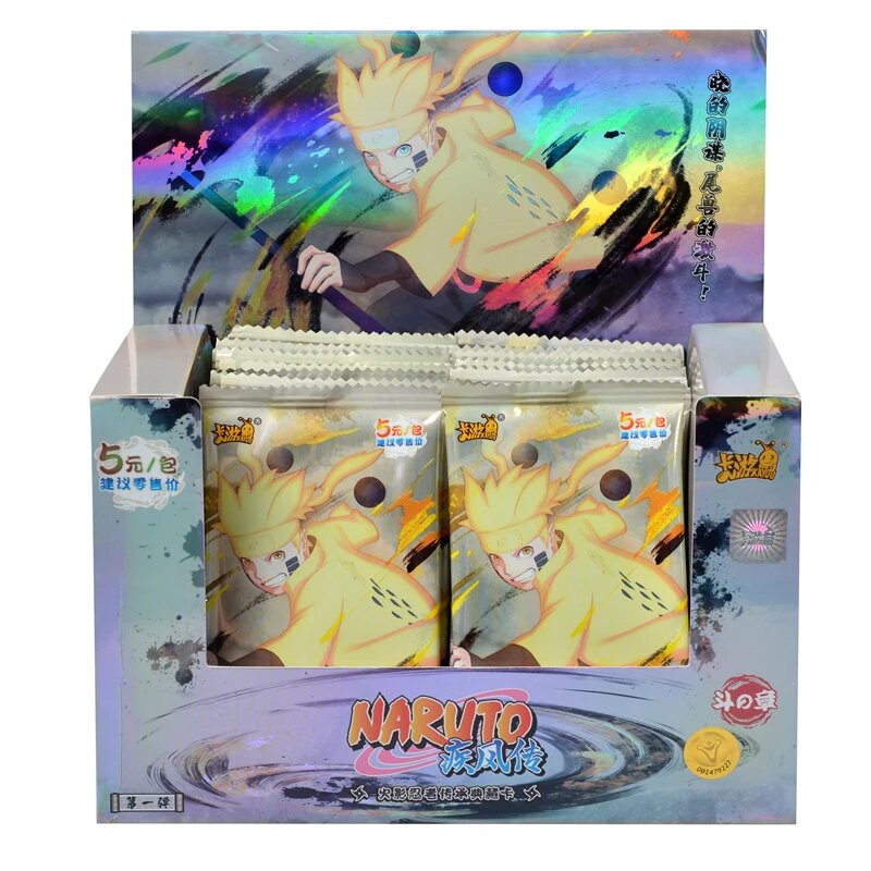KAYOU-Naruto Sasuke Ninja Game Коллекционные карты 100 Pcs Card D1