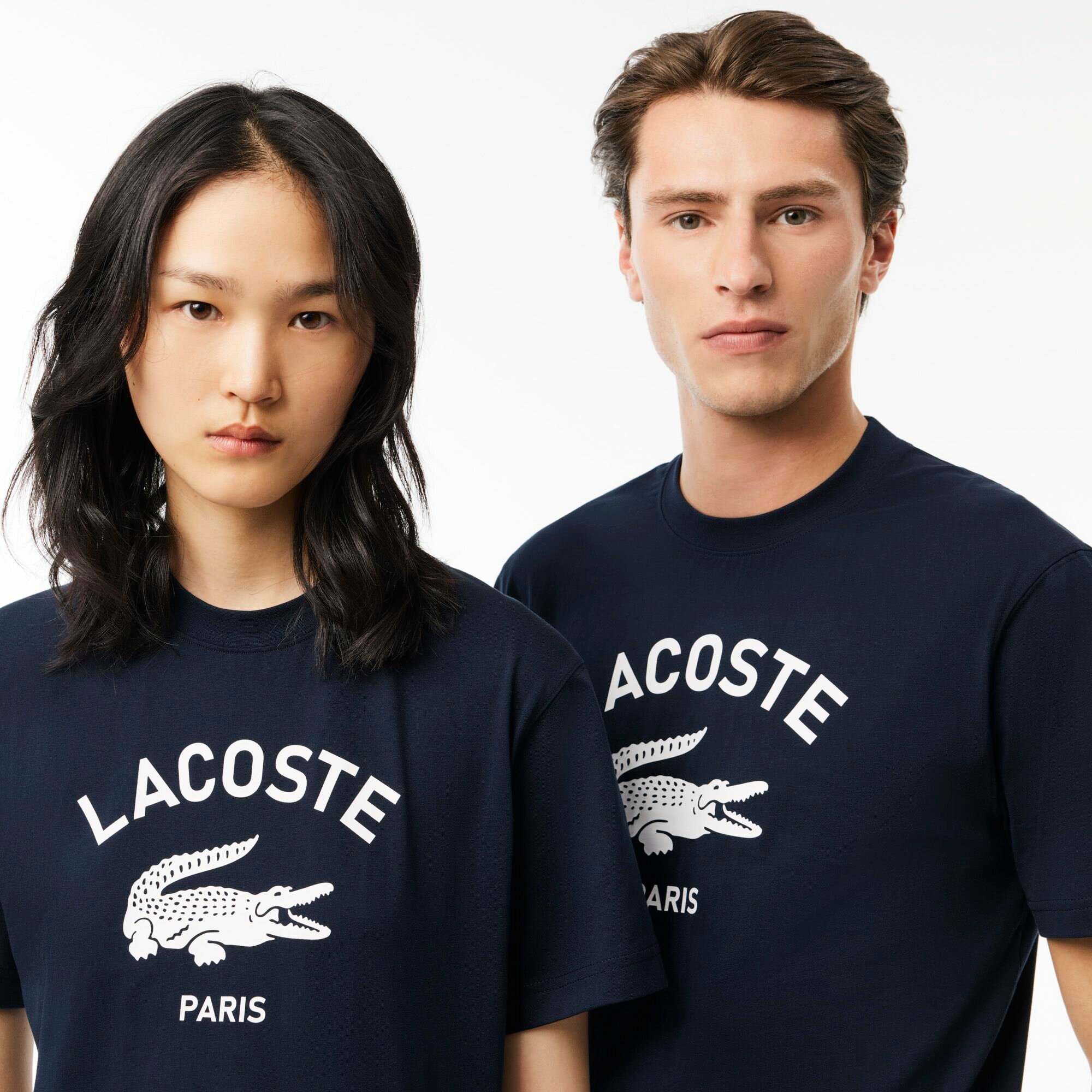 Футболка LACOSTE, размер M, синий — фото 1