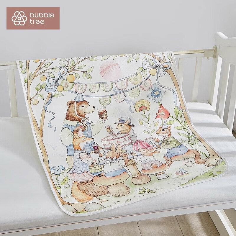 BUBBLE TREE Baby Diaper Pad, Newborn Waterproof Breathable Washable, Large Size Child Care Mat, 70*90cm