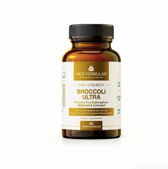 MCS Formulas, Broccoli Ultra, Экстракт брокколи, 60 капсул