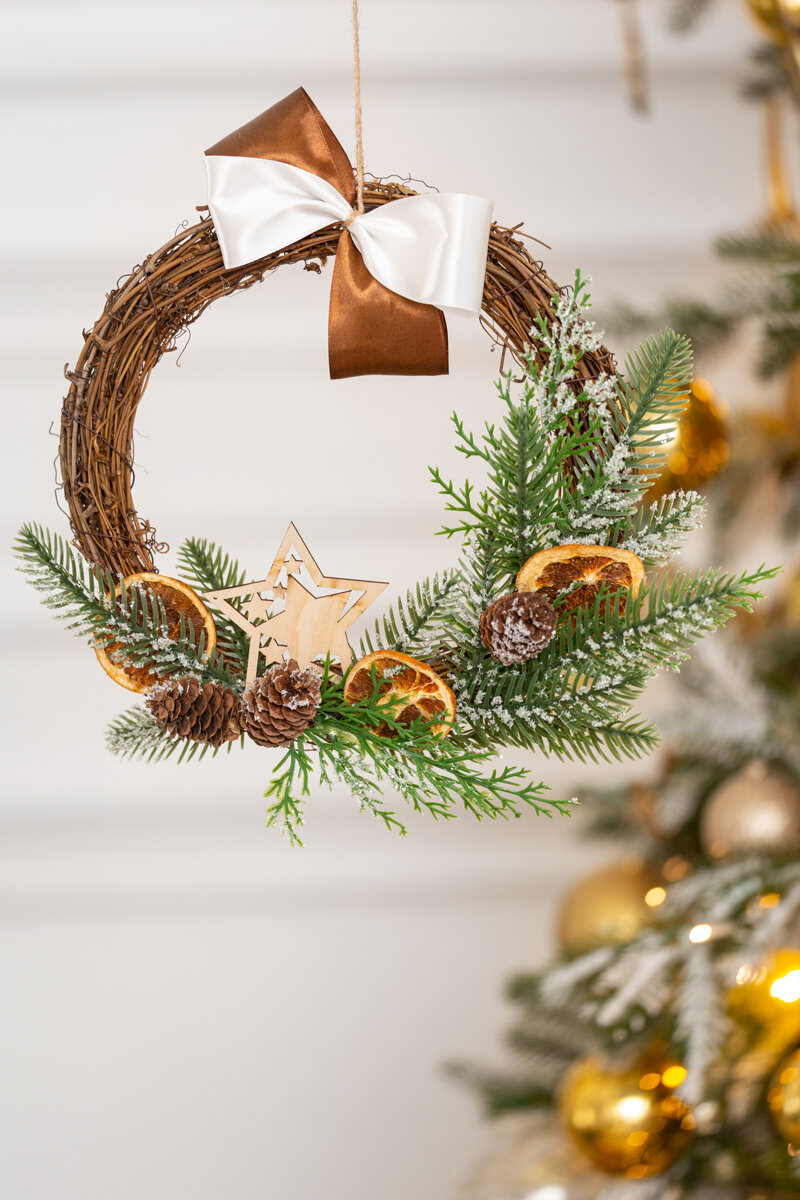 "Blumentag" MRB-69 Каркас флористический d. 25 см 3 см коричневый