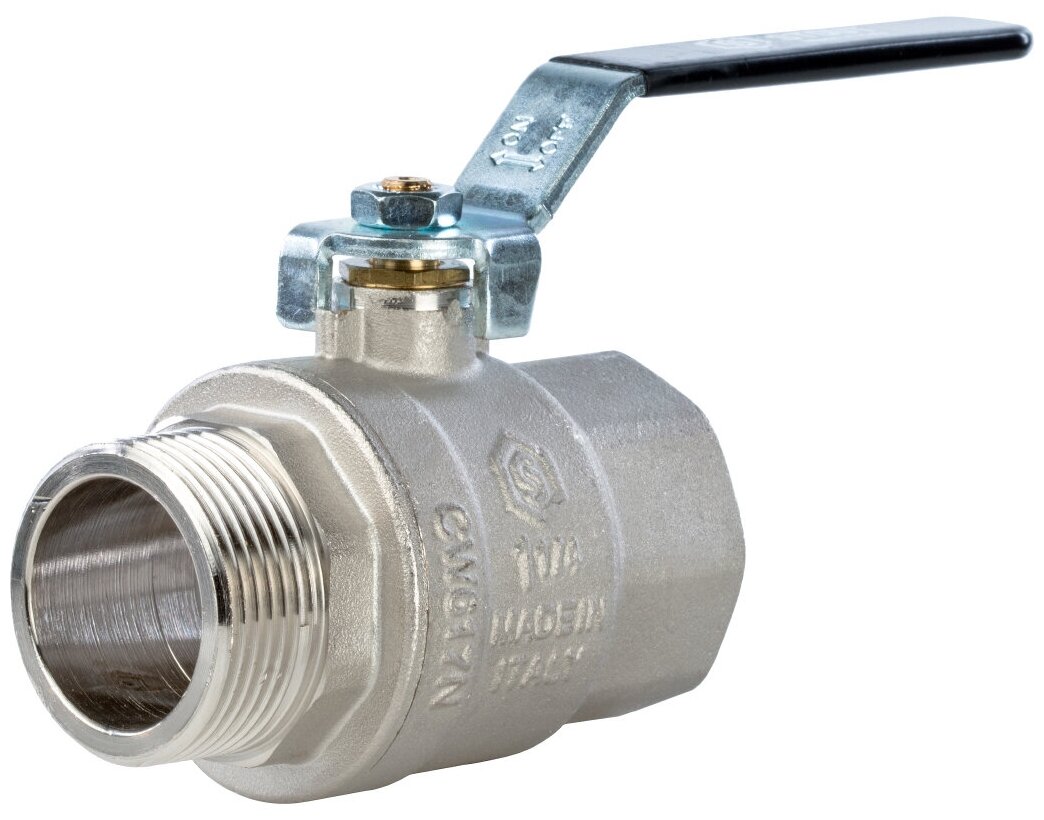 Кран шаровой STOUT SVB-0003-000032 полнопроходной, ВР/НР, ручка рычаг 1 1/4