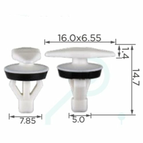 Клипса крепежная VW 8E0837485D AUTO-GUR AGA1521