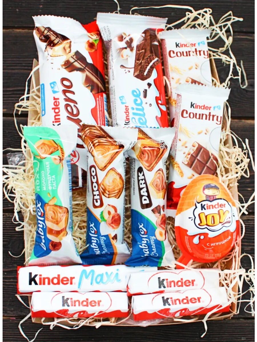 Подарочный набор Kinder и BabyFox