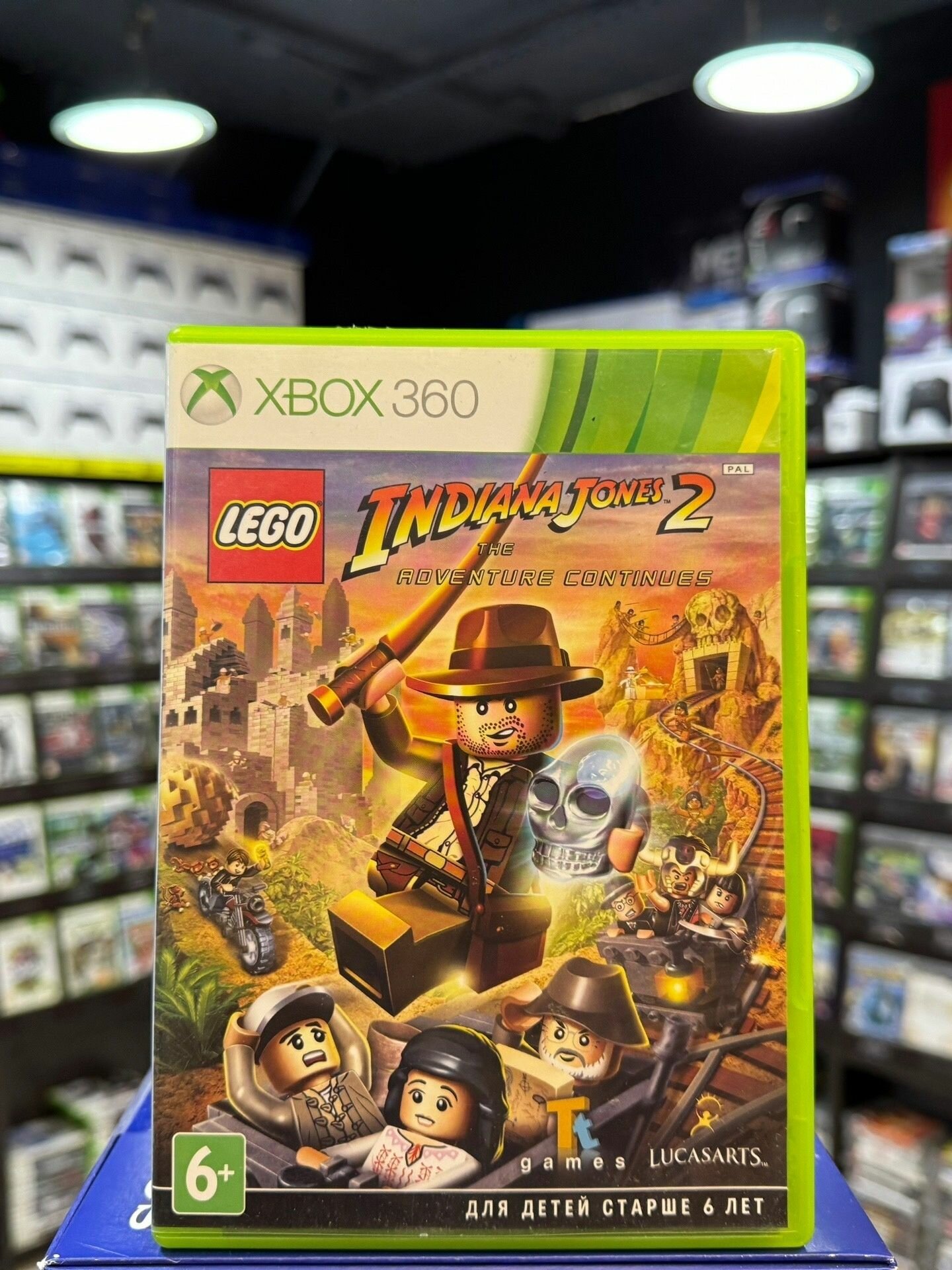 Игра LEGO Indiana Jones 2 (Xbox 360) (Box)