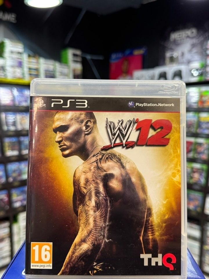 Игра WWE 12 PS3 (Box)