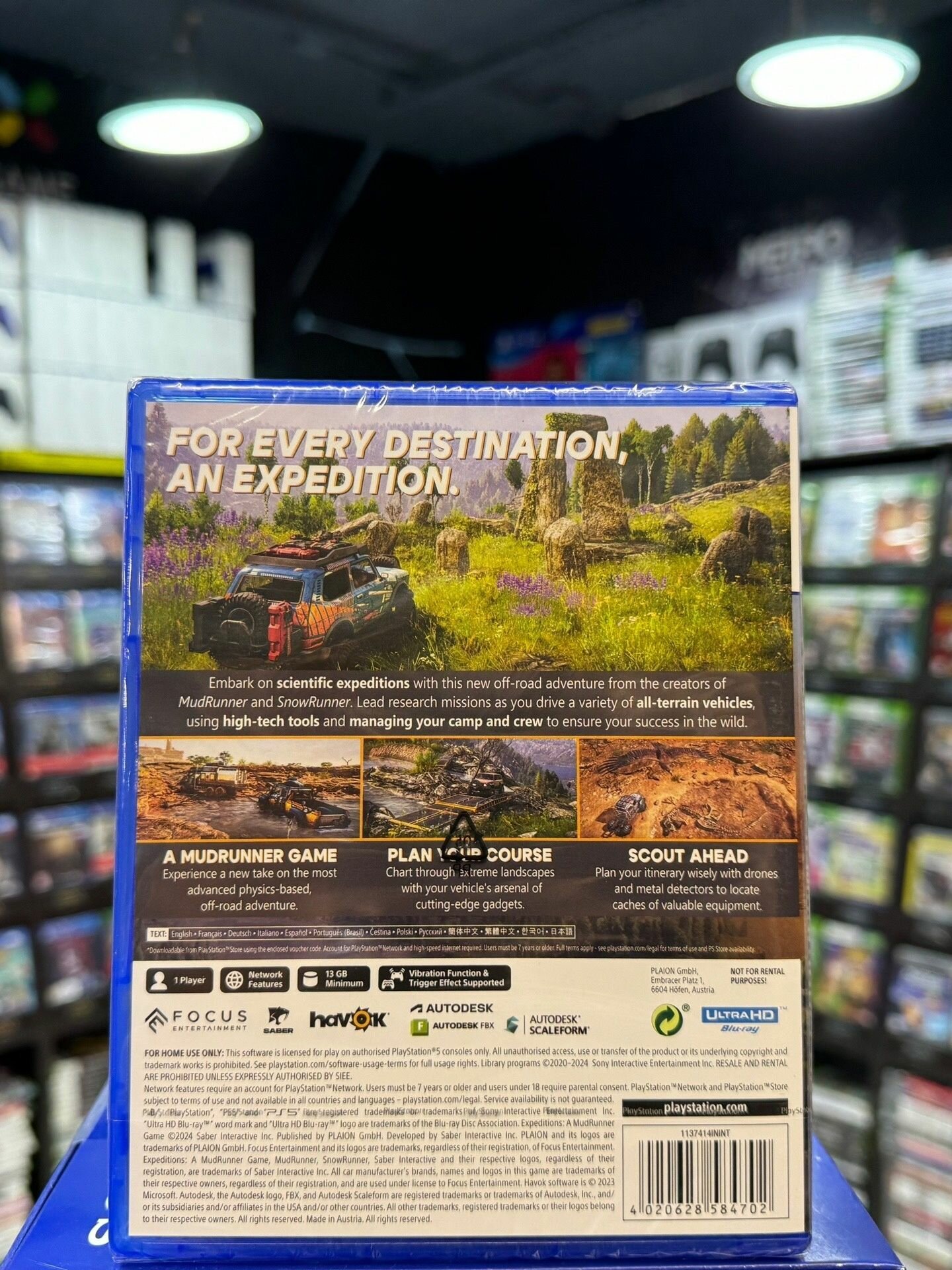 Игра Expeditions: A MudRunner Game PS5 (Box) — фото 1