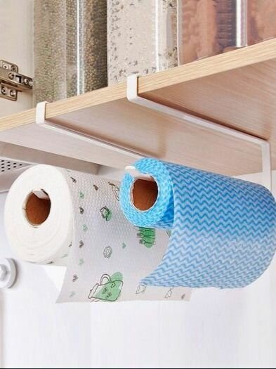 Кухонный держатель Useful Things, сталь, 2 мм, крепление подвесное, универсальный, цвет белый — фото 1
