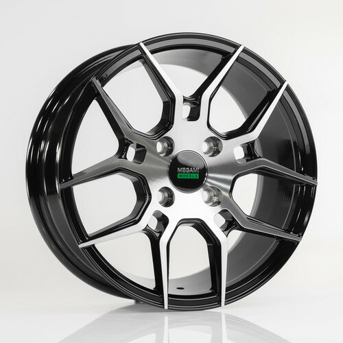 Литой колесный диск Megami MGM-29 6x14/4x100 ET35 D73.1 BKF