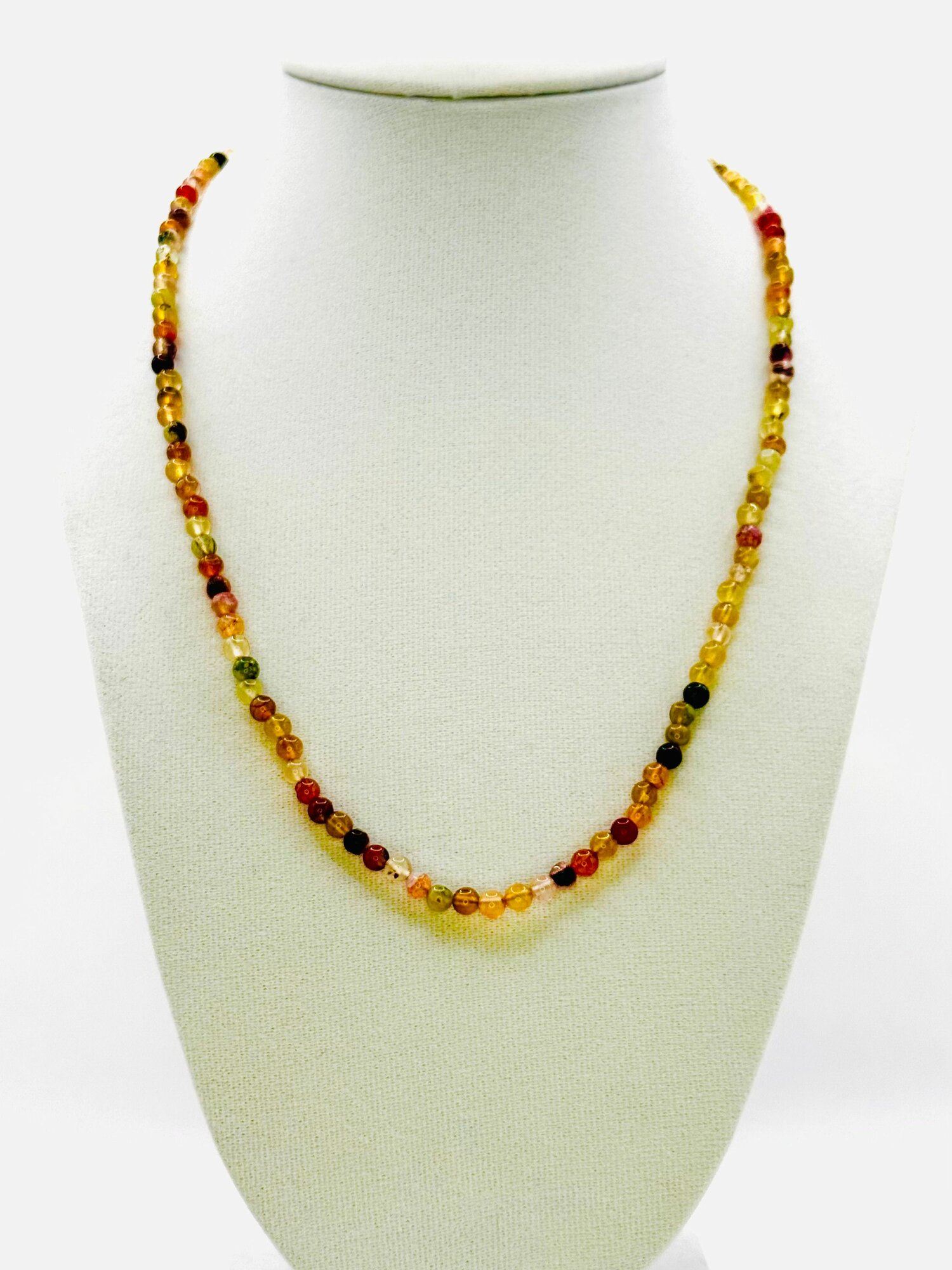 Бусы Рус Ювелир Альянс, агат, турмалин