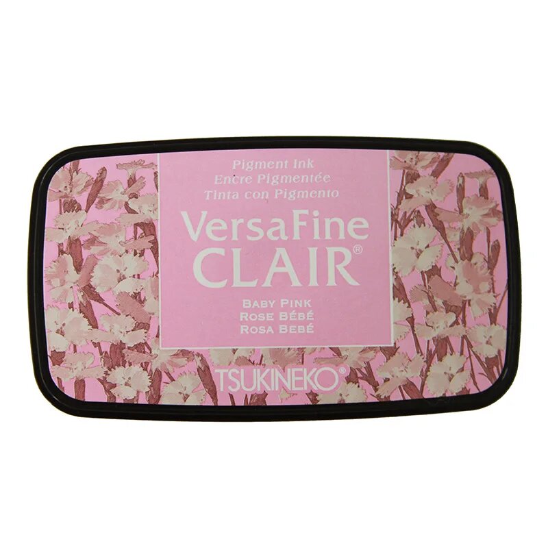 Tsukineko VersaFine CLAIR быстросохнущий чернильный коврик Розовый, 802-Baby pink