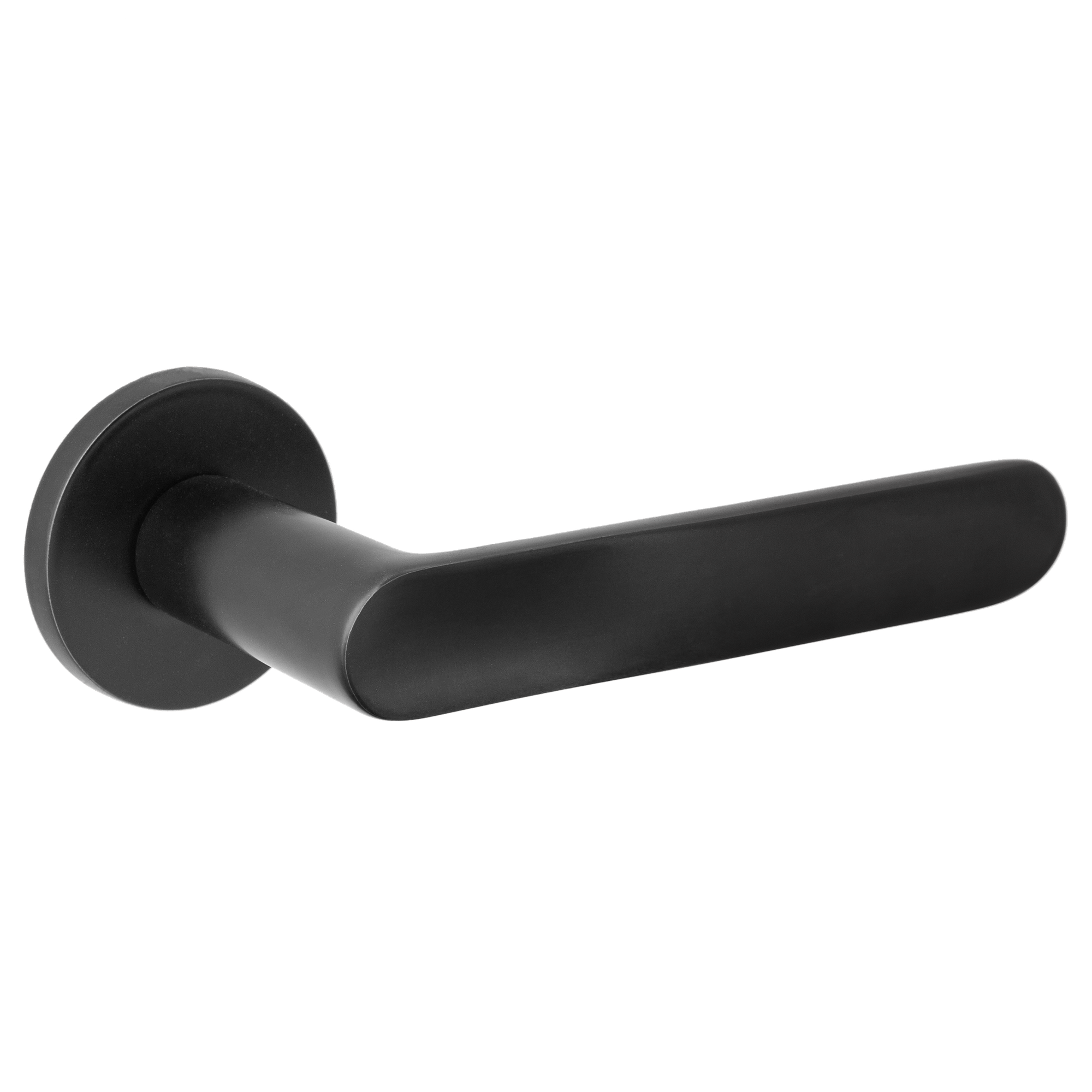 Дверные ручки Armex H-40135-A без запирания цвет черный