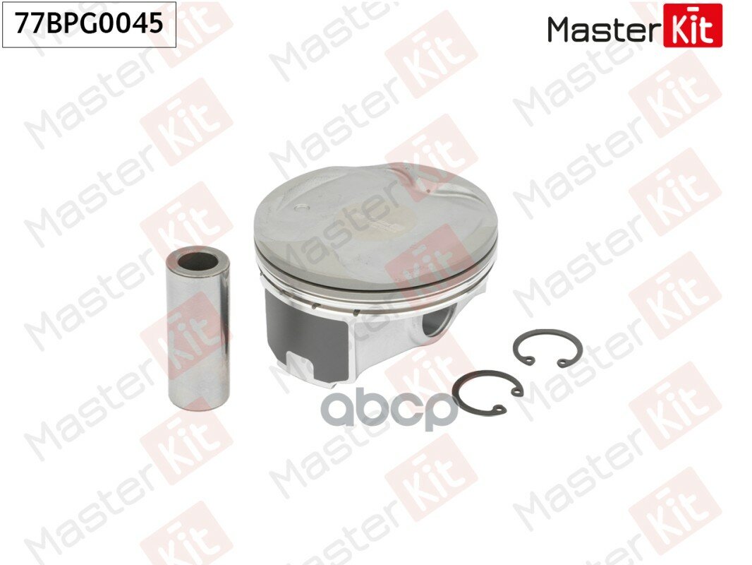 Поршень с пальцем (без колец) (1шт) (0.5) MasterKit арт. 77BPG0045