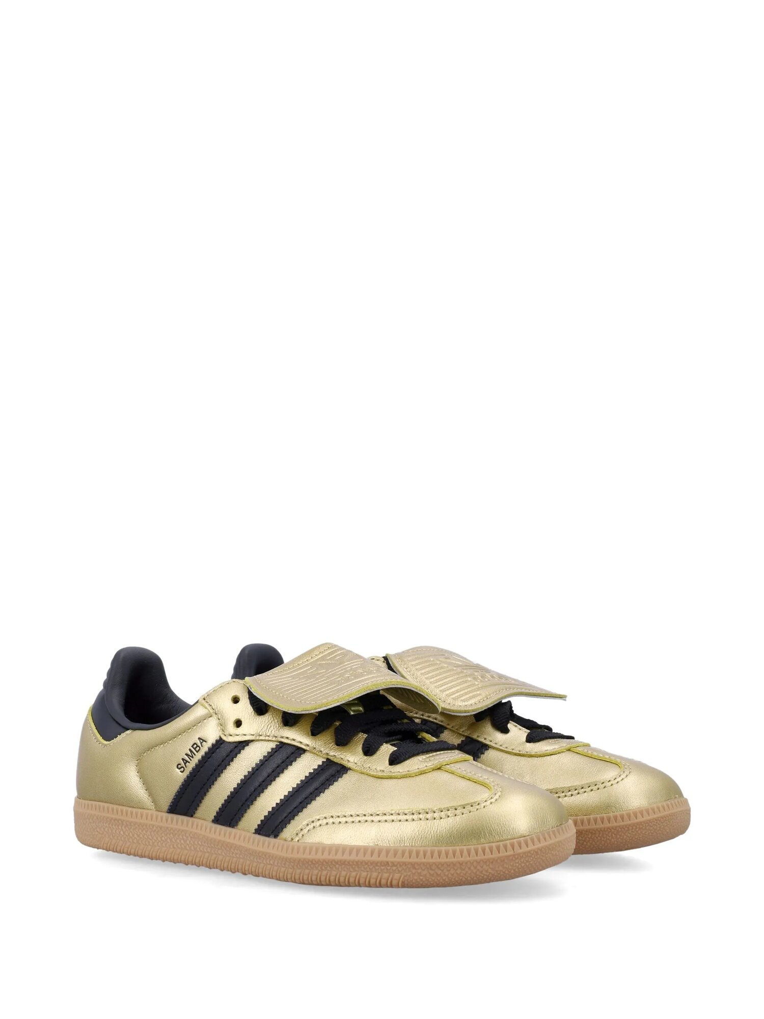 Кроссовки adidas Samba Lt, размер 9 US, золотистый — фото 1