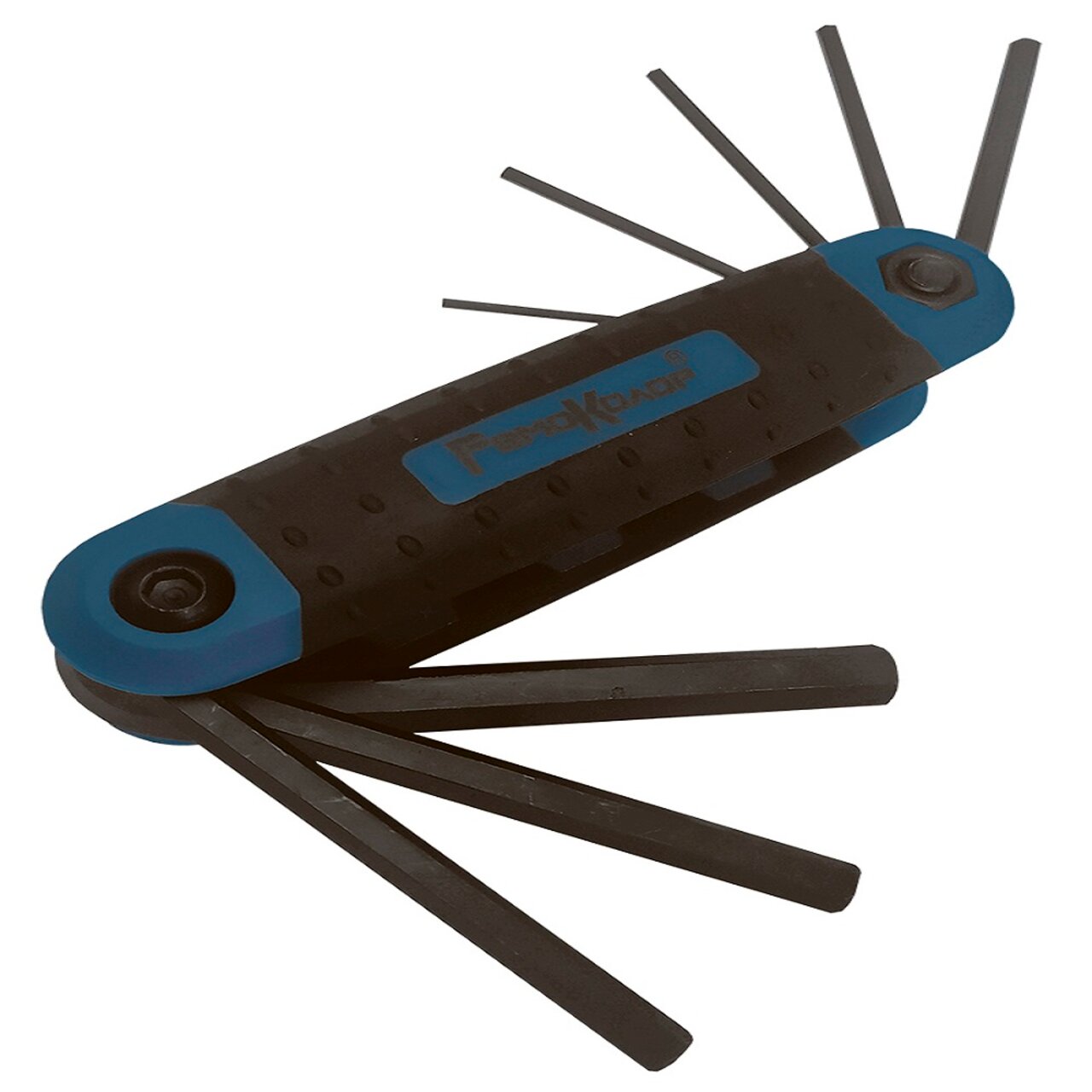 CrV Набор складных ключей HEX из стали Cr-V, компактный переносной набор