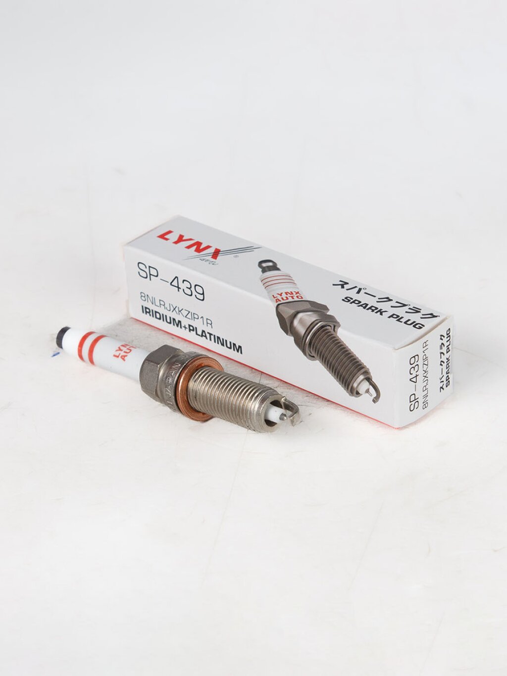 Свеча зажигания LYNXauto SP-439 8NLRJXKZIP1R Iridium + Platinum