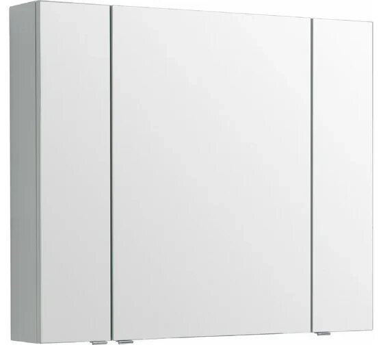 Зеркальный шкаф Aquanet Алвита New 100 Серый