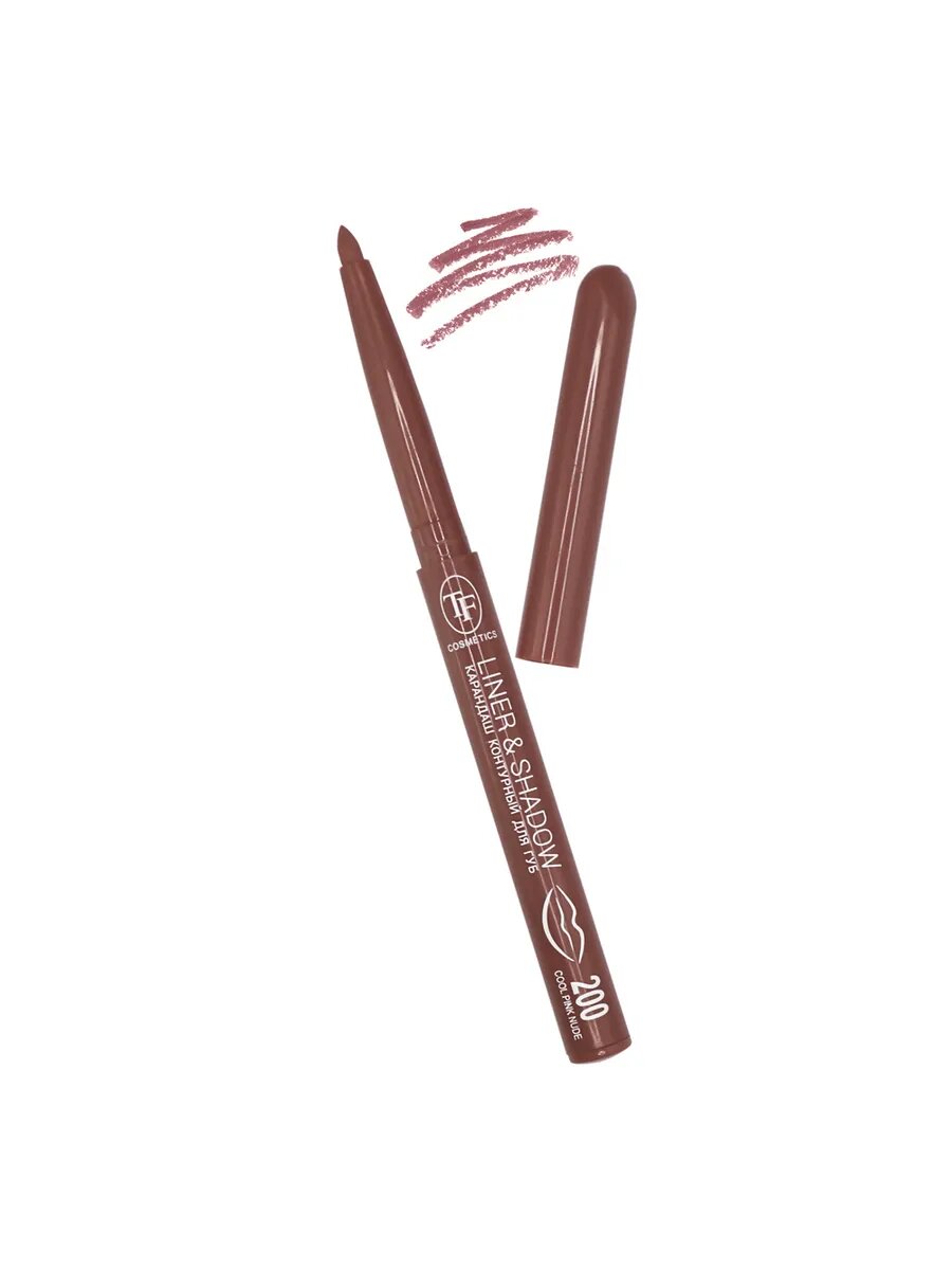 Triumph Карандаш для губ Liner&Shadow тон 200 холодный розовый нюд