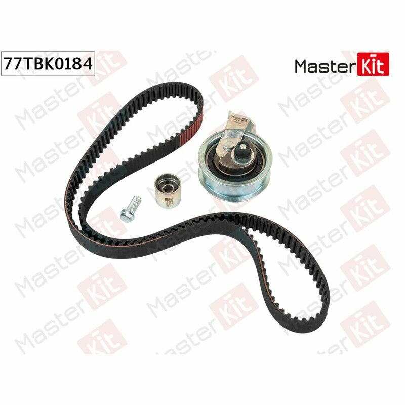 Комплект ремня ГРМ для а/м Volkswagen Polo, AUDI A4, SKODA Octavia, MASTERKIT 77TBK0184