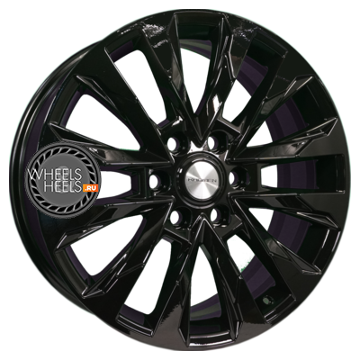 Диск автомобильный литой Khomen Wheels KHW2010 (LC 300) 20x8 6x139.7 et60 dia95.1 Black