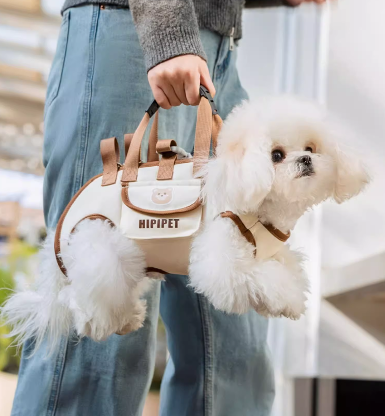 Переноска для собак мелких пород, сумка слинг для собак, размер L ( до 6.5-9 кг)