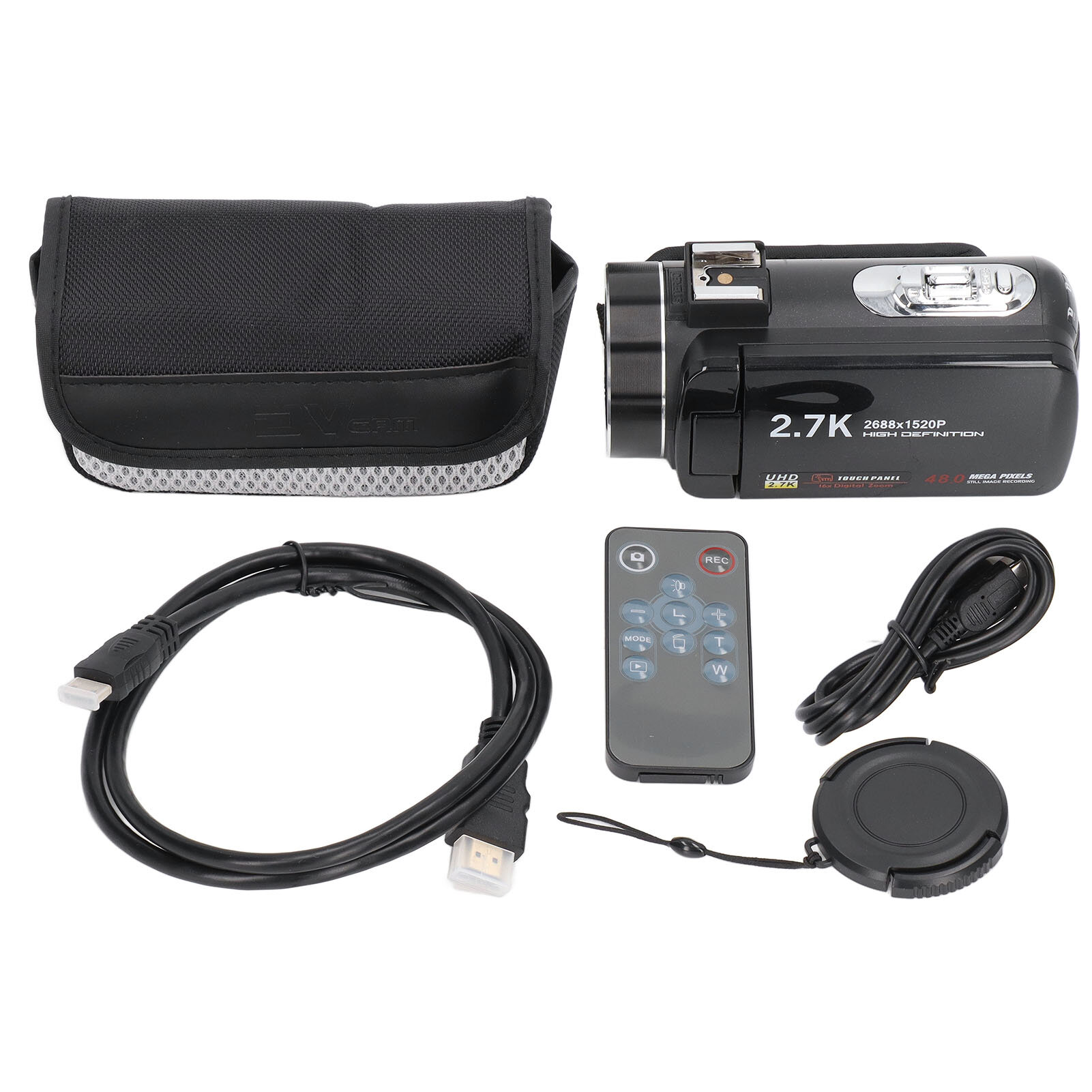 3 -дюймовый IPS Color Touch Ecrece Digital Camera Antive Shake Zoom HD -камера Дистанционное управление 30 -мегапиксельной видеокамерой для съемки на открытом воздухе