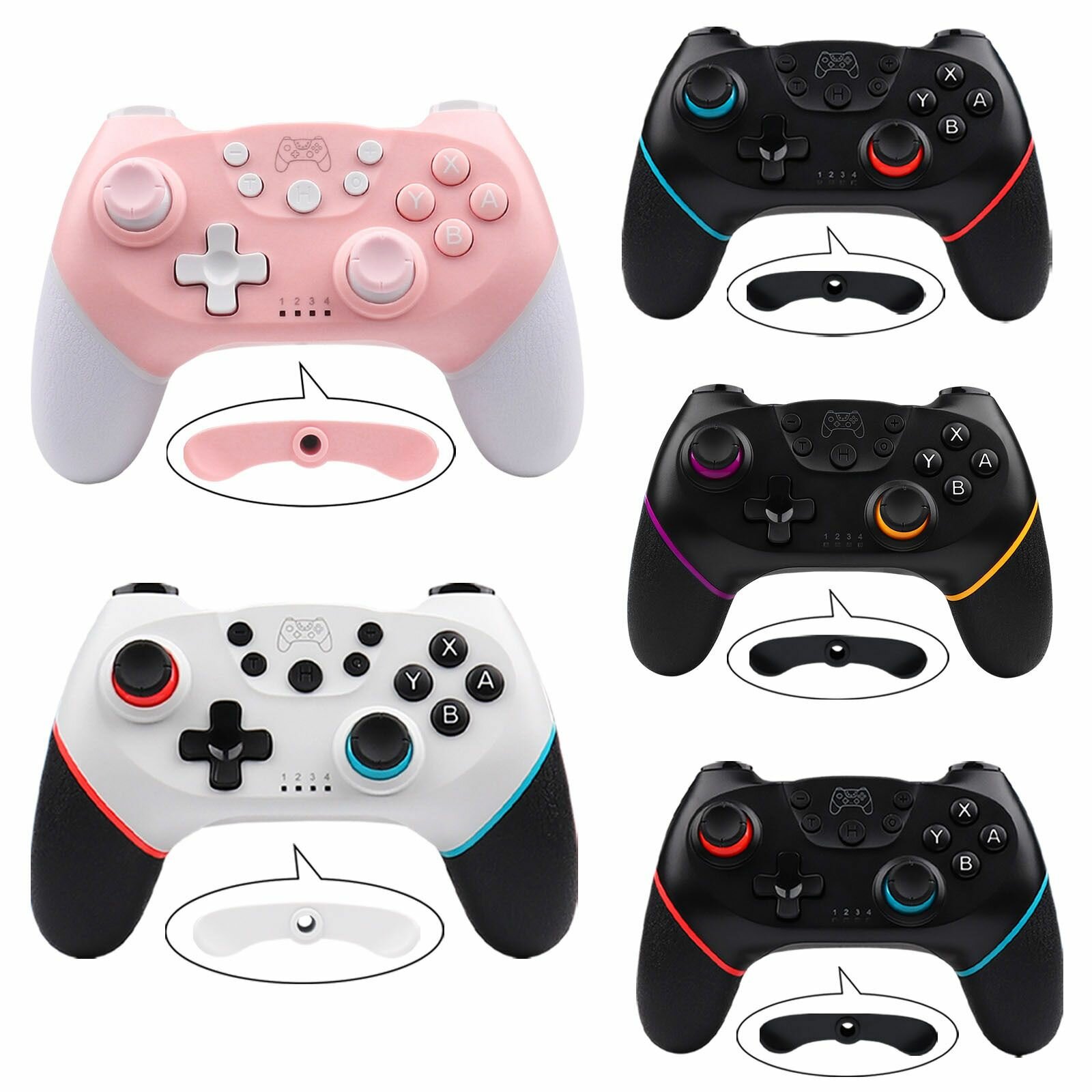 Беспроводной OLED Bluetooth-геймпад для Switch/Switch Lite — фото 1