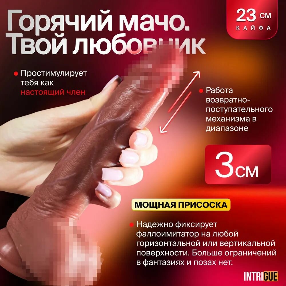Фаллоимитатор, 23см