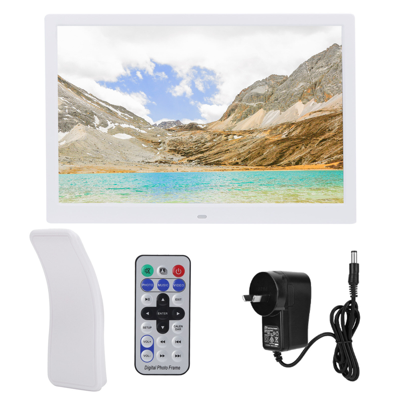 15-дюймовая цифровая фоторамка HD 1280x800, электронный альбом, MP3, MPEG4, изображение, музыка, разъем 100 240VAU