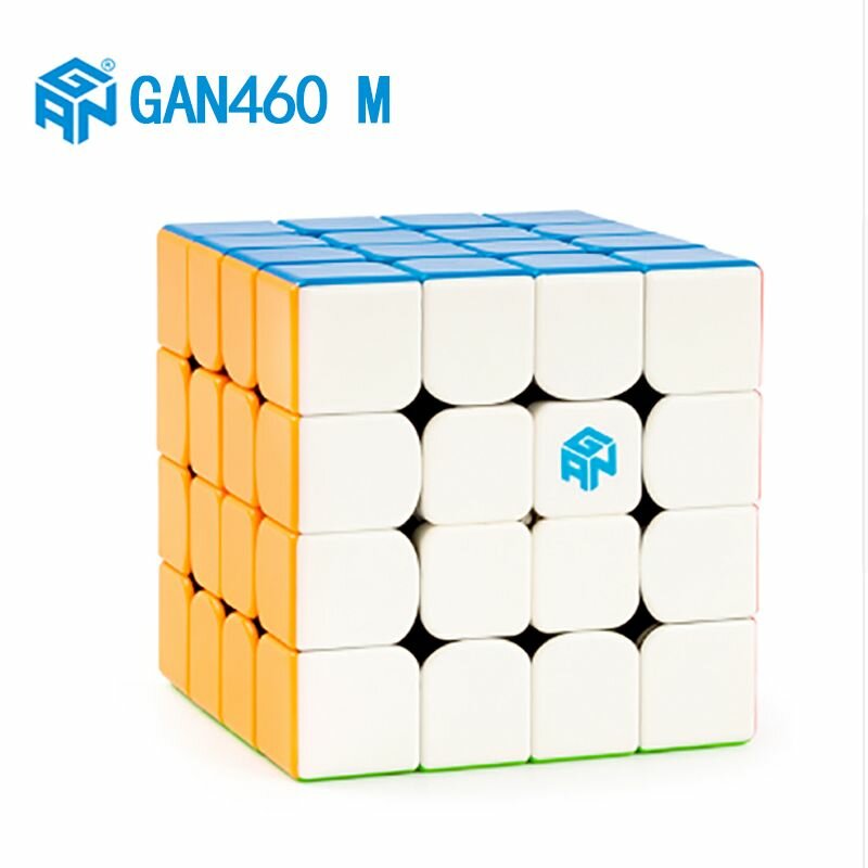 GAN 460 M 4x4 Магнитный магический куб GAN 460M Скоростной куб GAN 460 M Куб-головоломка 4x4x4 GAN 460 Игрушки для беспокойства