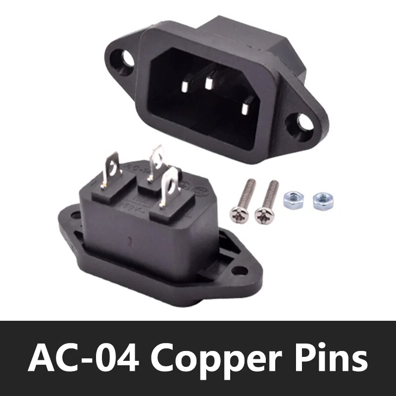Розетка AC-04 Copper Pins для ПК