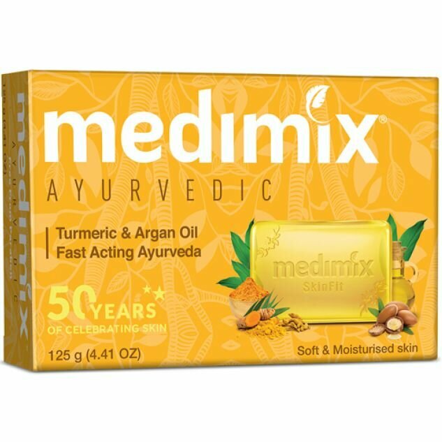 Мыло Медимикс Куркума и масло Арганы Medimix Turmeric with Argan oil 125 г
