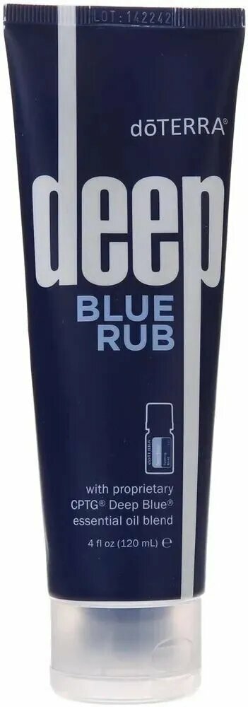 DoTERRA Deep Blue Rub Успокаивающий крем для снятия боли в мышцах и суставах 120 мл
