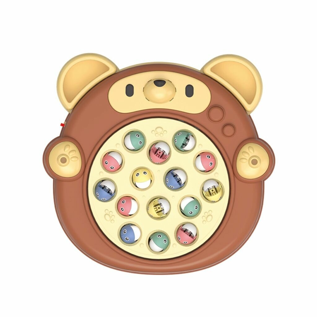 Электрическая игрушка для рыбалки, мультяшный набор, игра, мини-стимуляция, вращающаяся доска рабочего стола