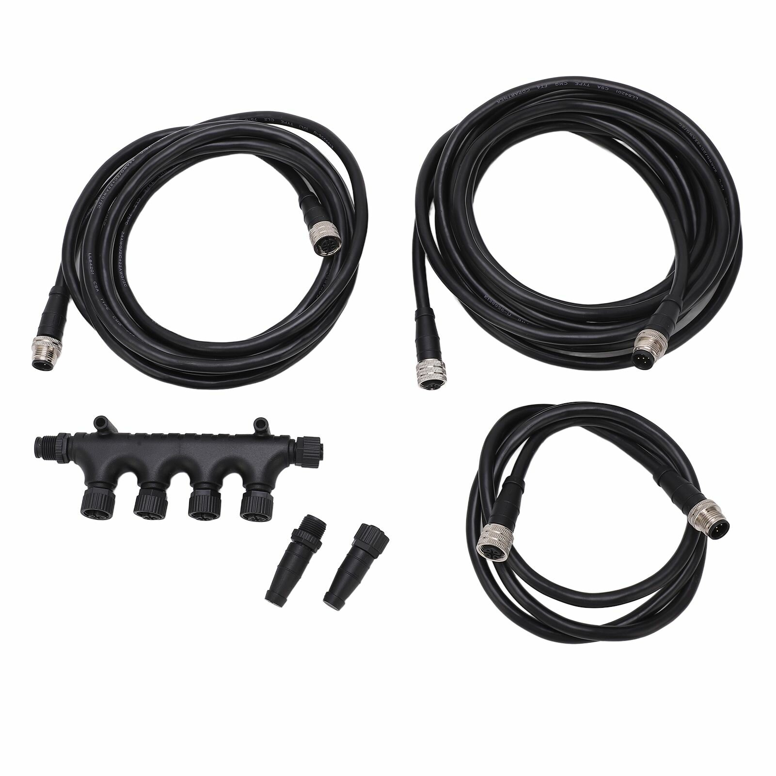 NMEA 2000 Стартовый комплект ABS Нержавеющий универсальный морской кабельный разъем Комбинация оконцевания 12 В