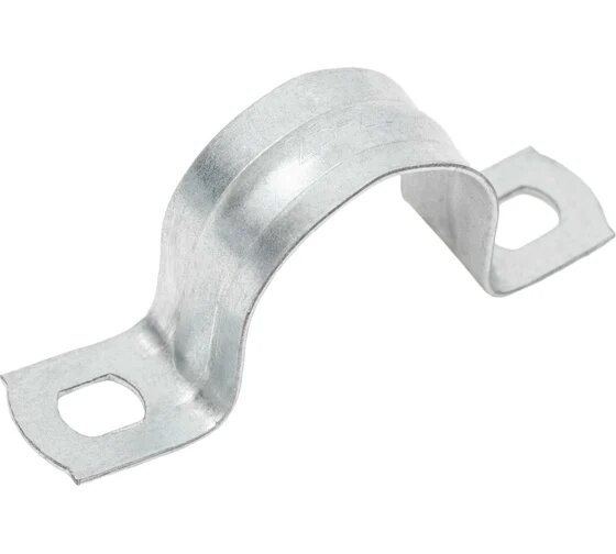 Скоба металлическая Gigant двухлапковая СМД 25-26 мм с/о оцинк. 100шт GMB-2/2526O