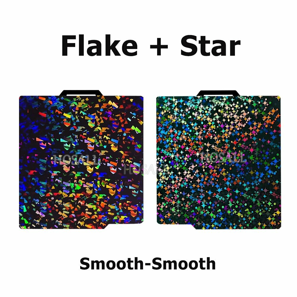 Пластина SAHVAIM Flake-star для 3D-принтера Bambu Lab