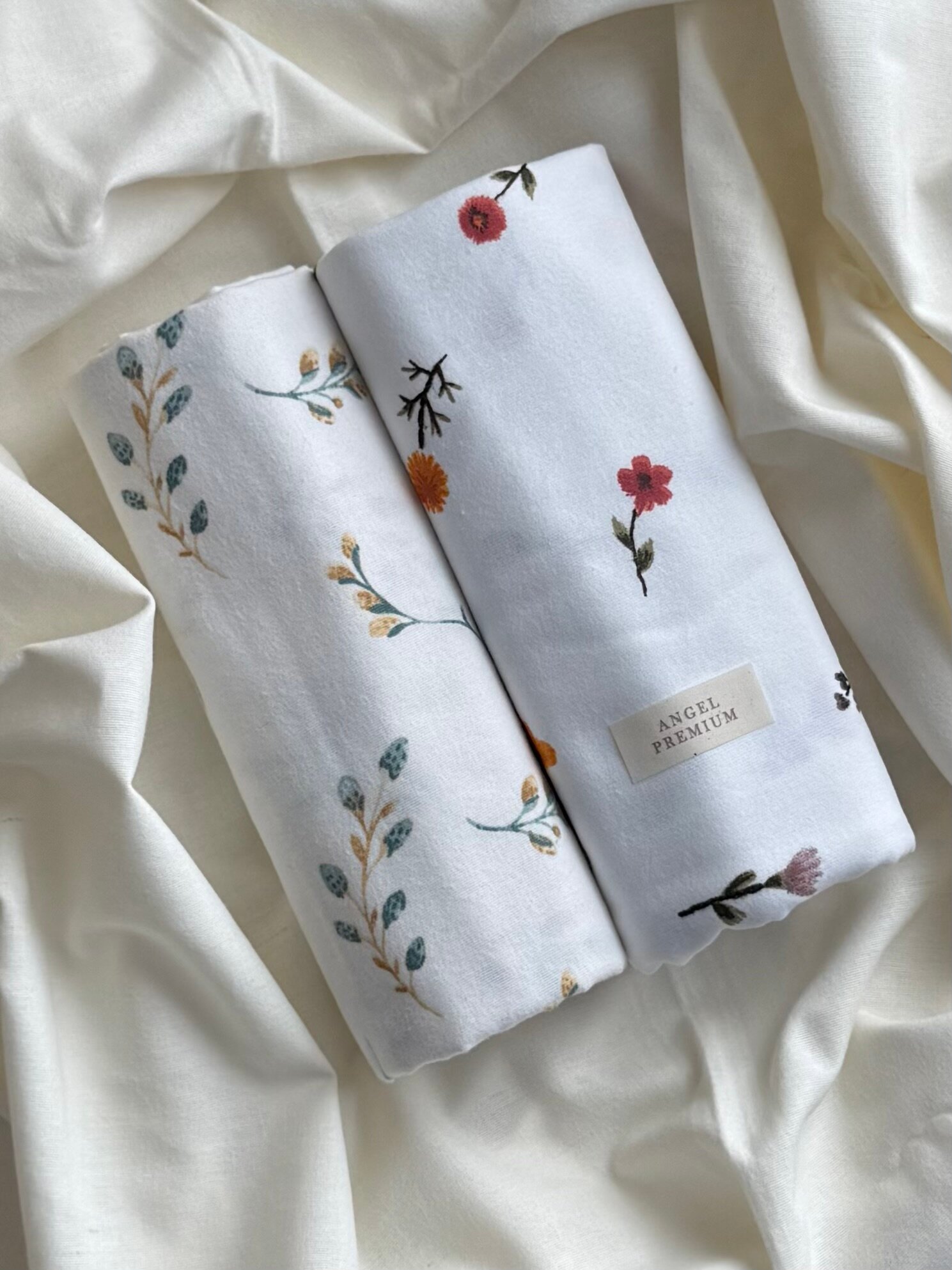 Комплект больших фланелевых пеленок ANGEL PREMIUM 100х120