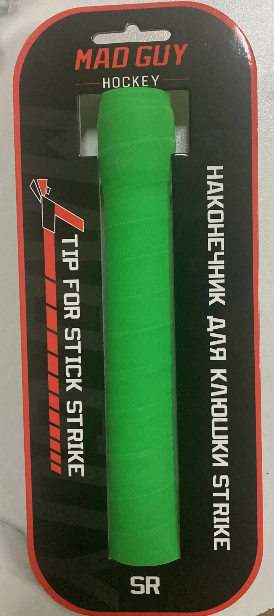 Наконечник для клюшки игрока, (струк. изолента) STRIKE MAD GUY SR