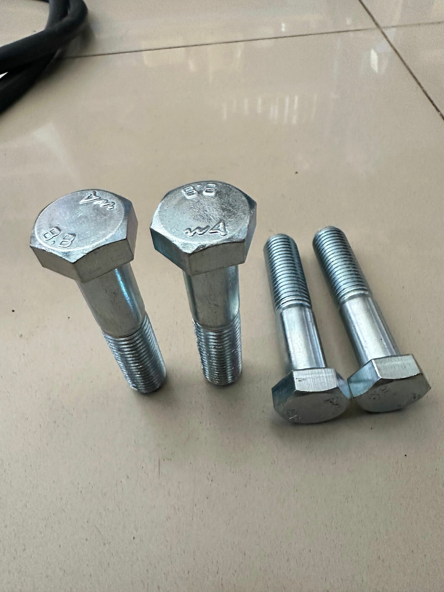 Высокопрочный болт М16*75 класса прочности 8*8, 1шт.