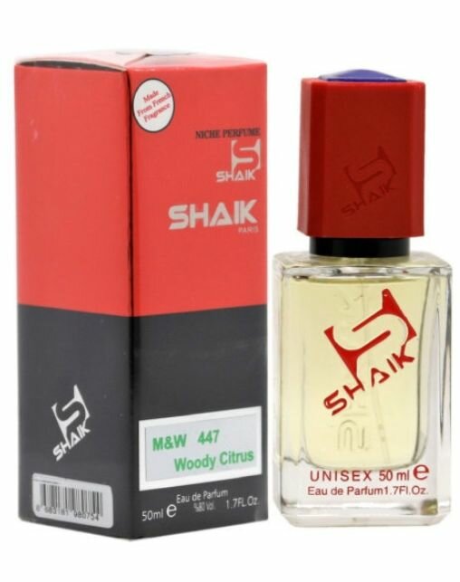 Парфюмерная вода SHAIK 447 унисекс , 50 ml