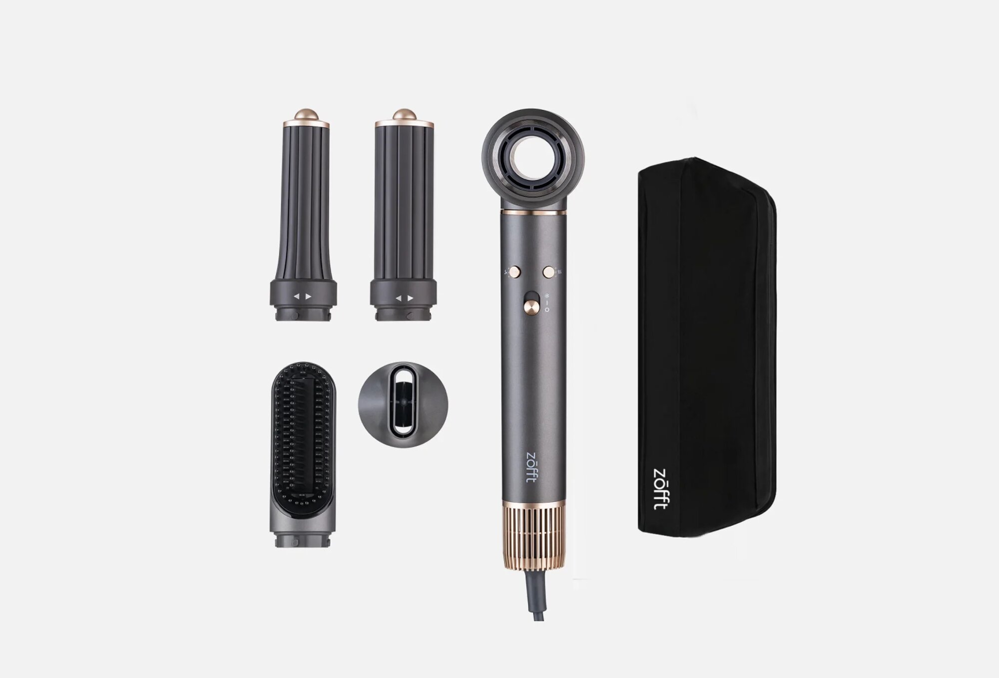 Zofft Essential S300 Фен-стайлер с сумкой 1 шт Серый