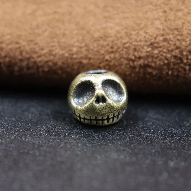 Бусина Jack Skellington, медная, Yellow