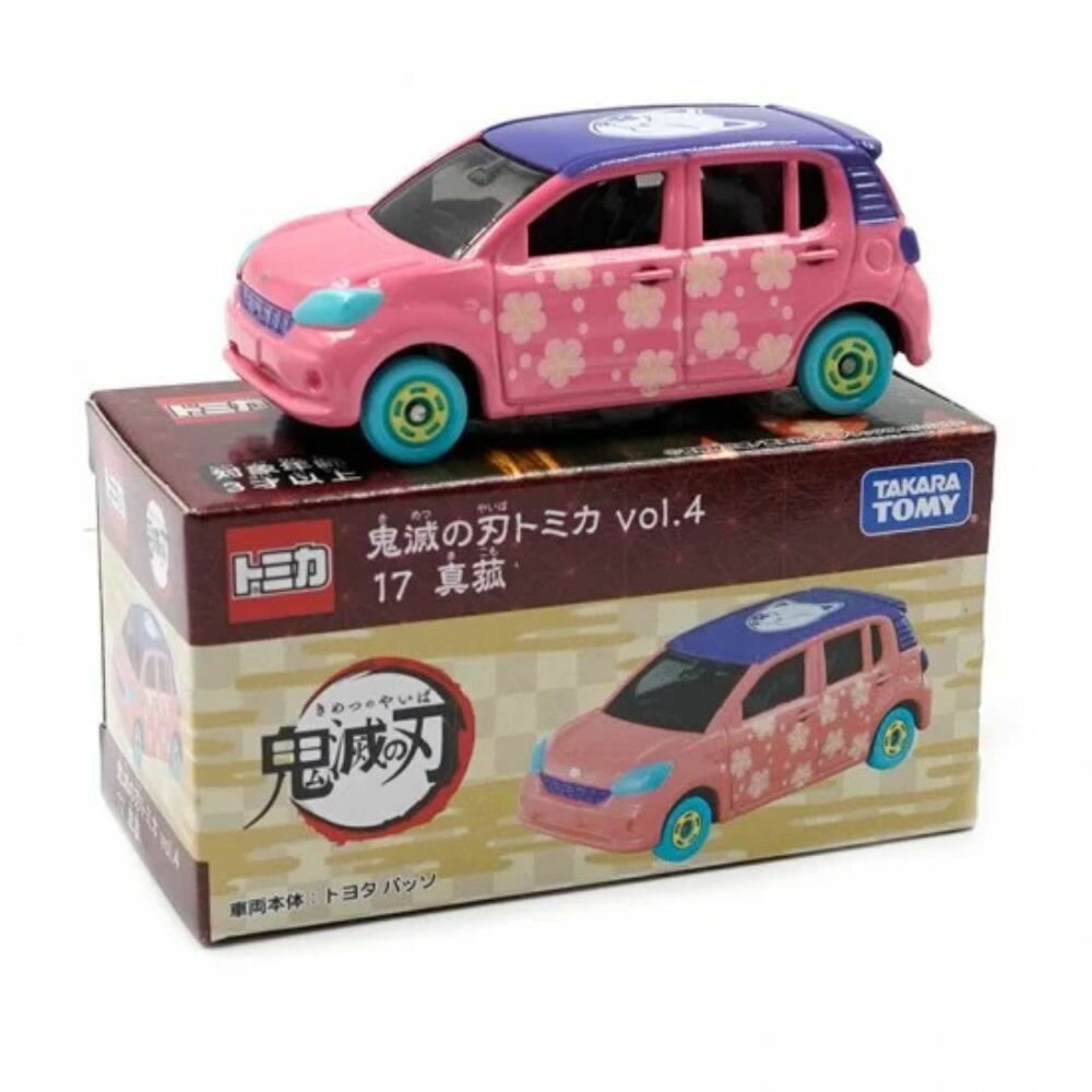 Машинка Takara Tomy Tomica Dream Toyota Passo Demon Slayer Vol.4 17 Makomo Asia Ver. Diecast Scale Model Car