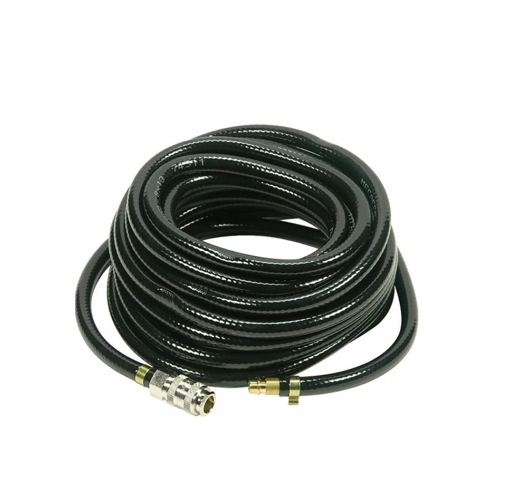 Шланг для компрессора 5м FUBAG (15 бар, 10х15мм, с фитингами рапид, маслостойкая резина)