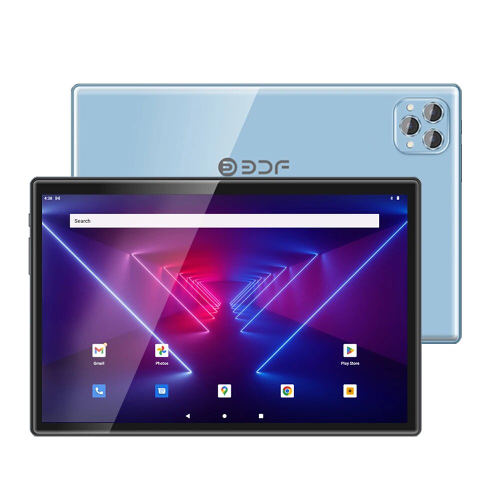 Планшет BDF, 10.1", 8/256ГБ, Wi-Fi+4G, Android