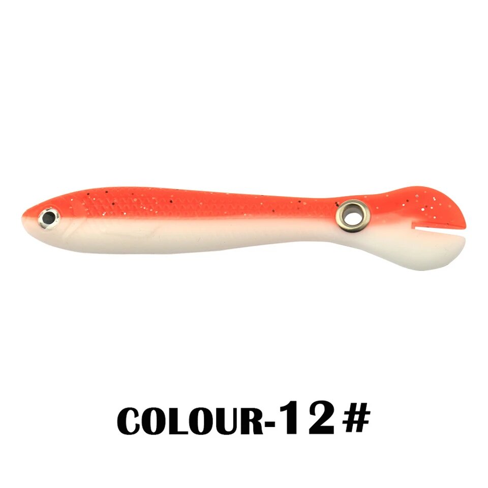 Мягкая приманка Topline Tackle, 6г, Оранжевый, Цвет: 12